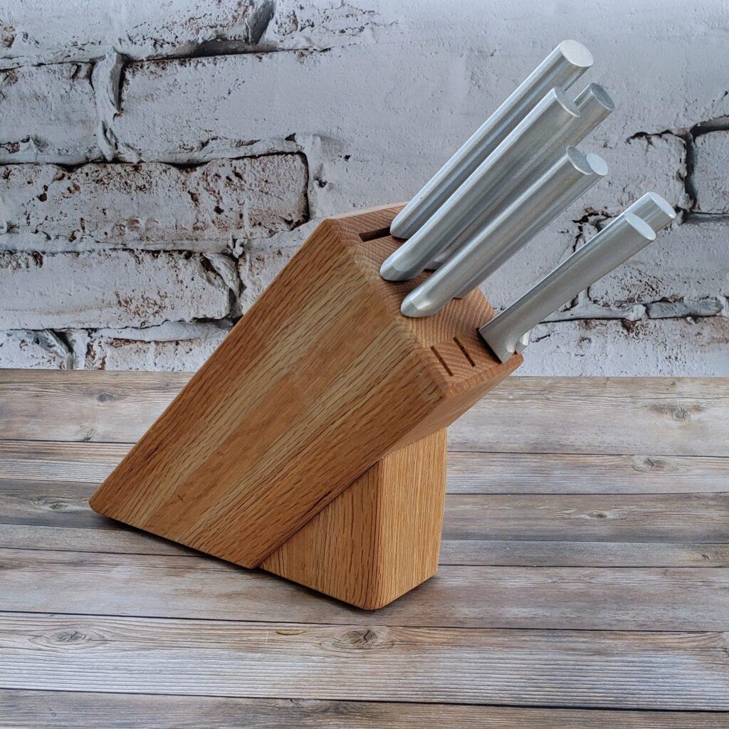 Little Foot – Oak Knife Block Set – Rada Knife