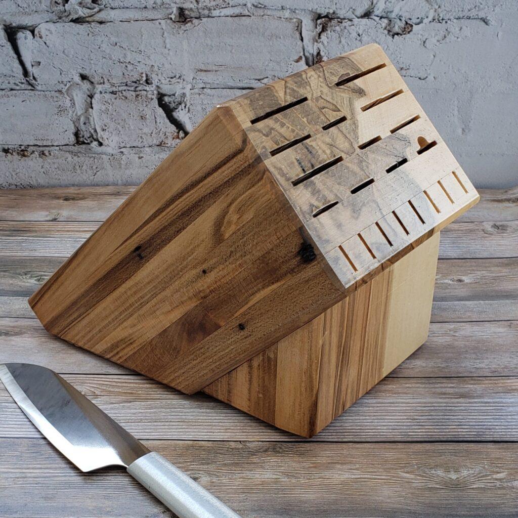 Ambrosia Maple Deluxe Knife Block Set – Rada Knife
