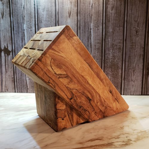 Essential Spalted Maple Knife Block Set – Rada Knife